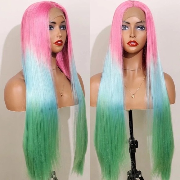 Accessories | 22 Melon Mermaid Straight Lace Front Wig New | Poshmark